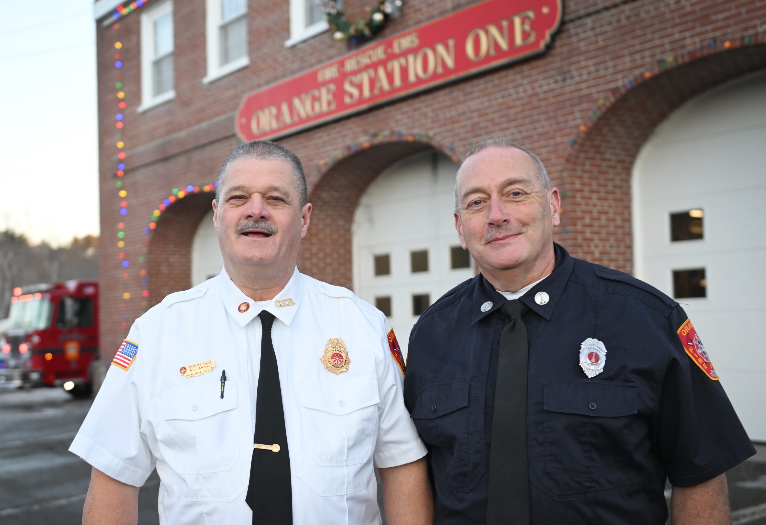 Two longtime firefighters retire in Orange - Athol Daily News